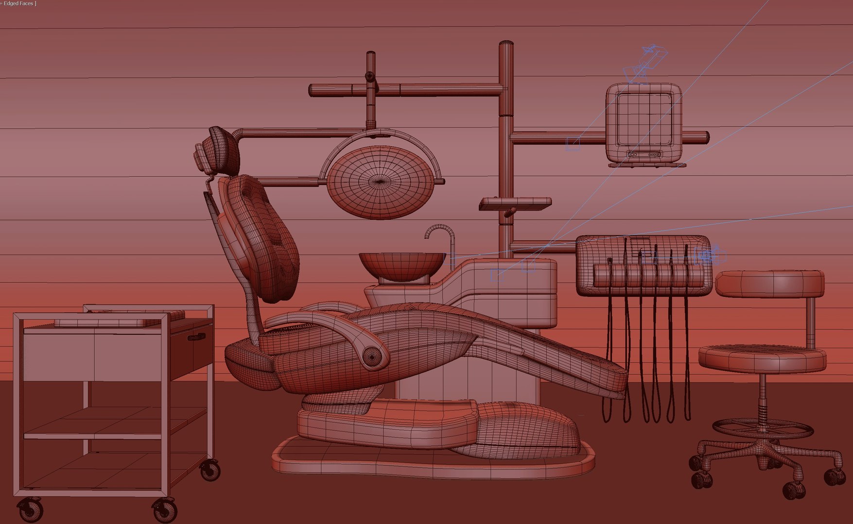3D Dental Operating Unit Model - TurboSquid 2298871
