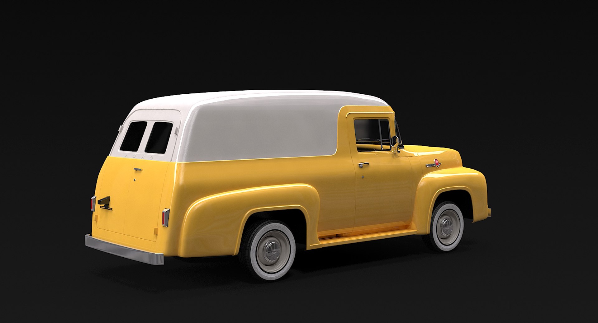3D Panel Van - TurboSquid 1160196