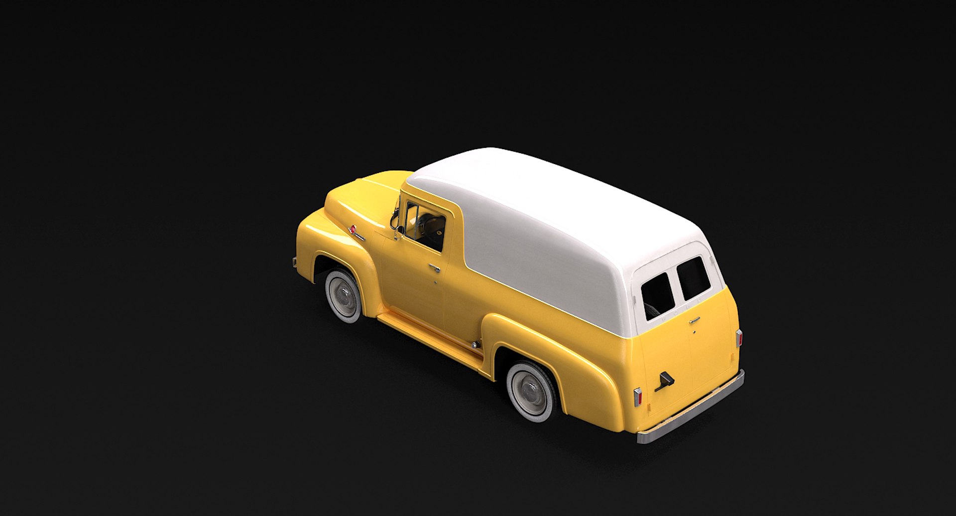 3D Panel Van - TurboSquid 1160196
