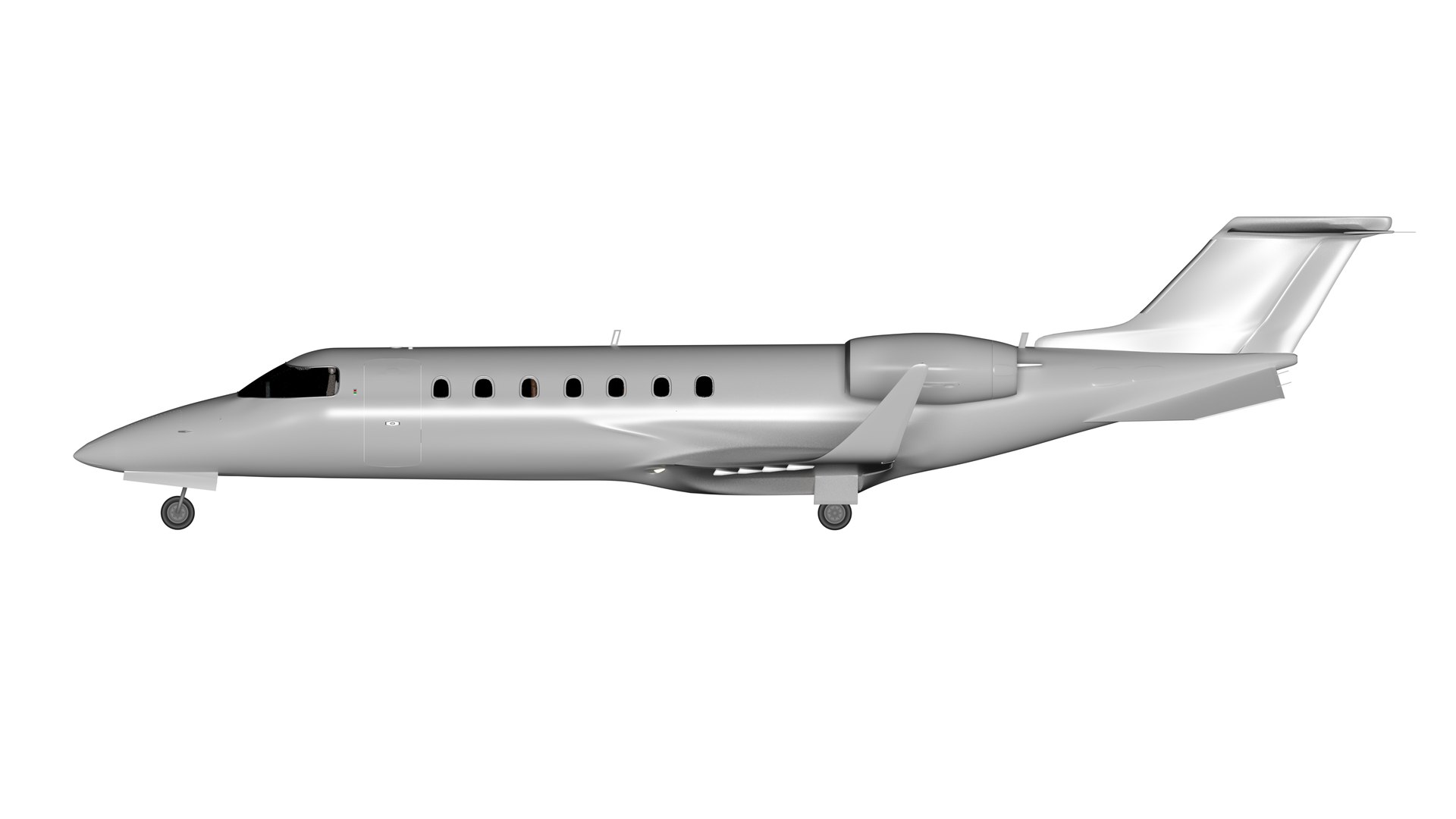Learjet - 45 Plane 3D Model - TurboSquid 1348373