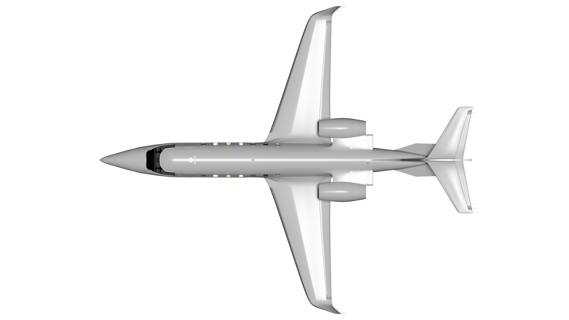 Learjet - 45 Plane 3D Model - TurboSquid 1348373