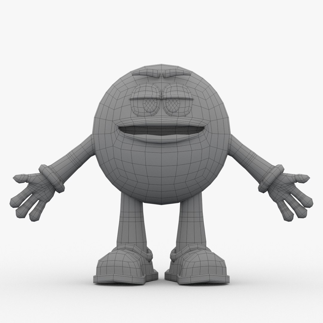 S Character Red 3D Model - TurboSquid 1601176