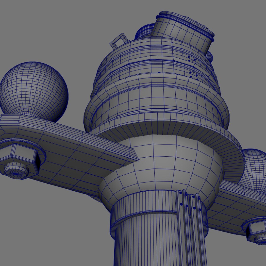 3d model marine compass