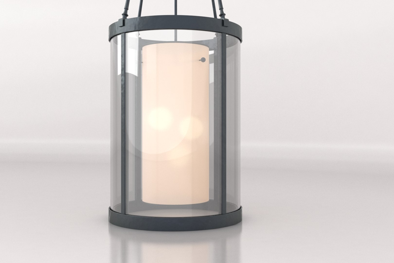 3D Industrial Pendant Light Model - TurboSquid 1408448