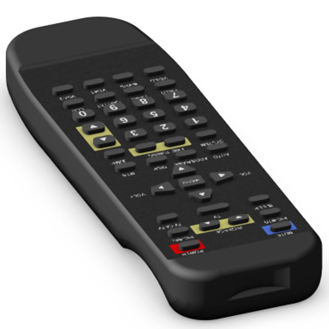 3d remote control model