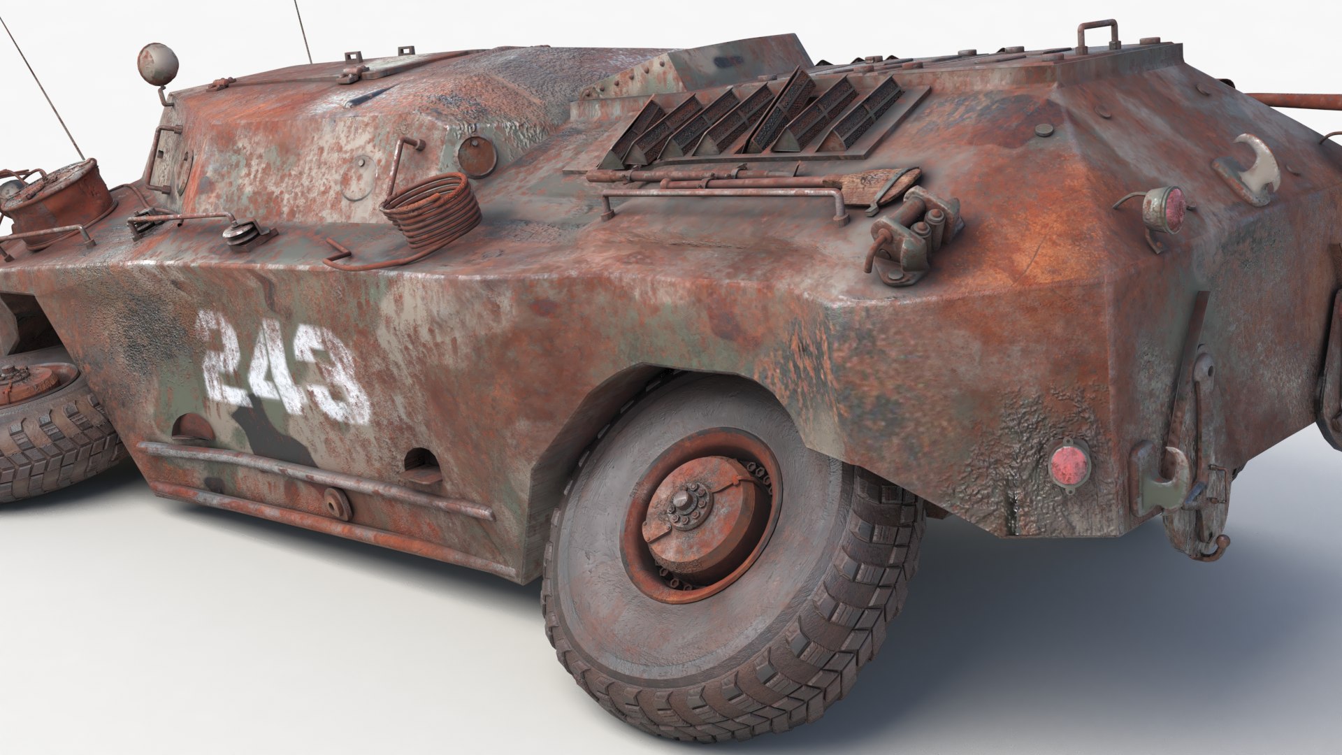 3D Model FUG OT 65 Destroyed - TurboSquid 1883477