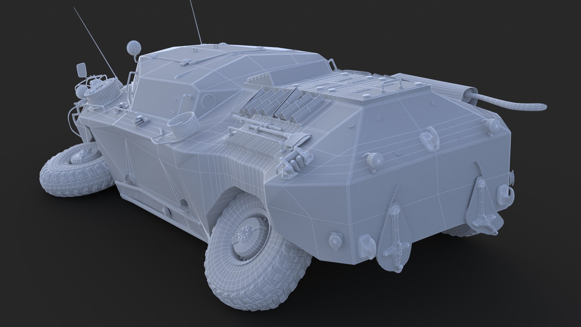 3D Model FUG OT 65 Destroyed - TurboSquid 1883477