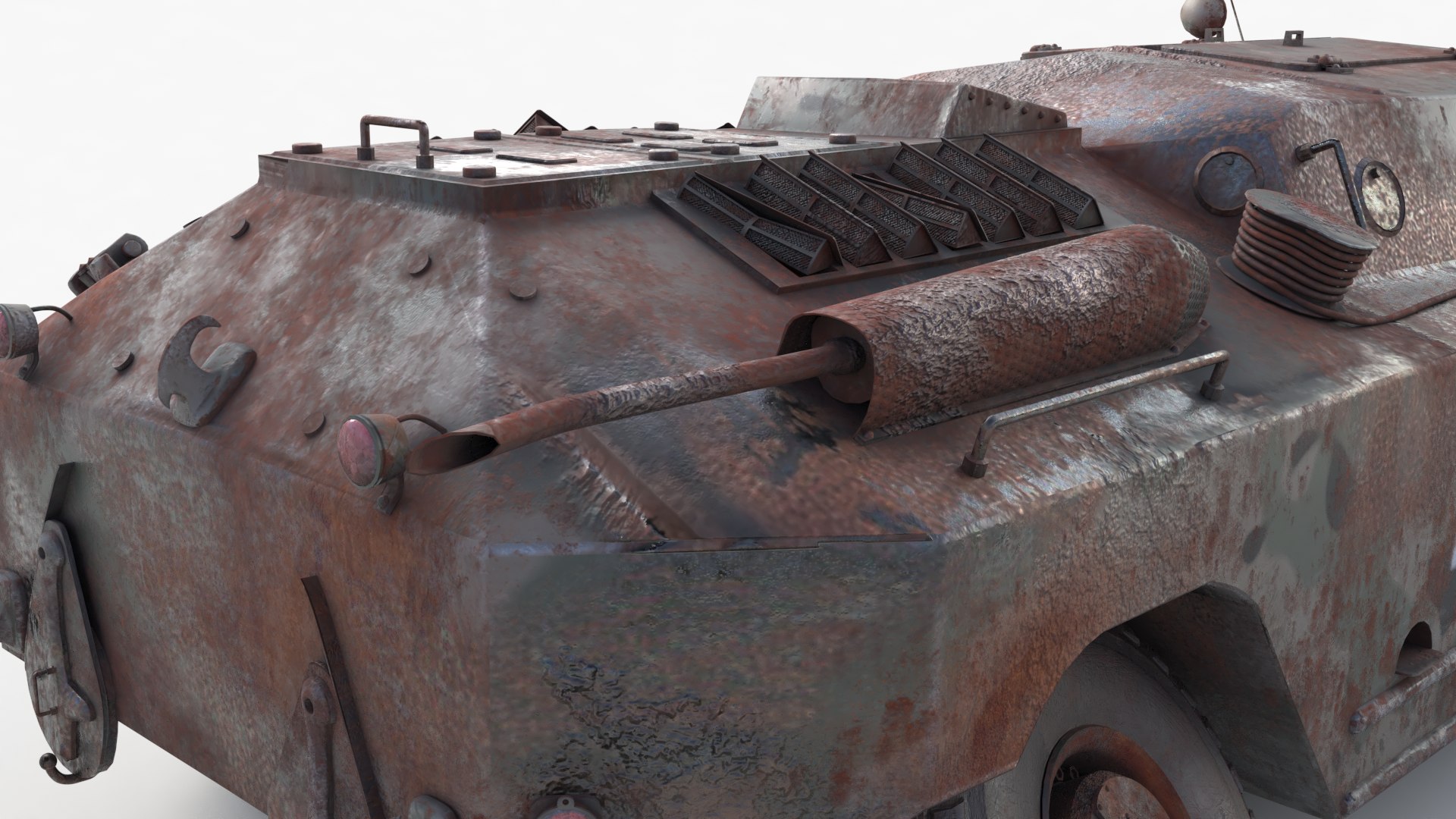 3D Model FUG OT 65 Destroyed - TurboSquid 1883477