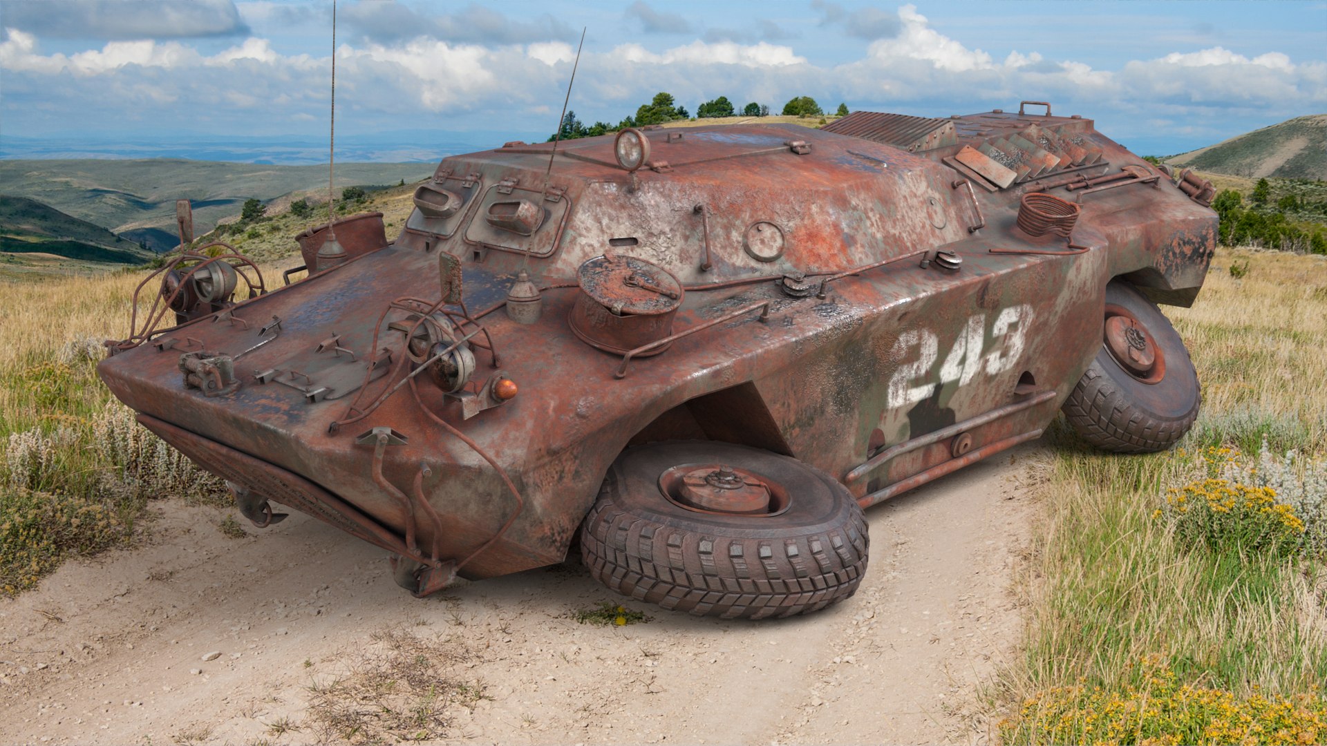 3D Model FUG OT 65 Destroyed - TurboSquid 1883477