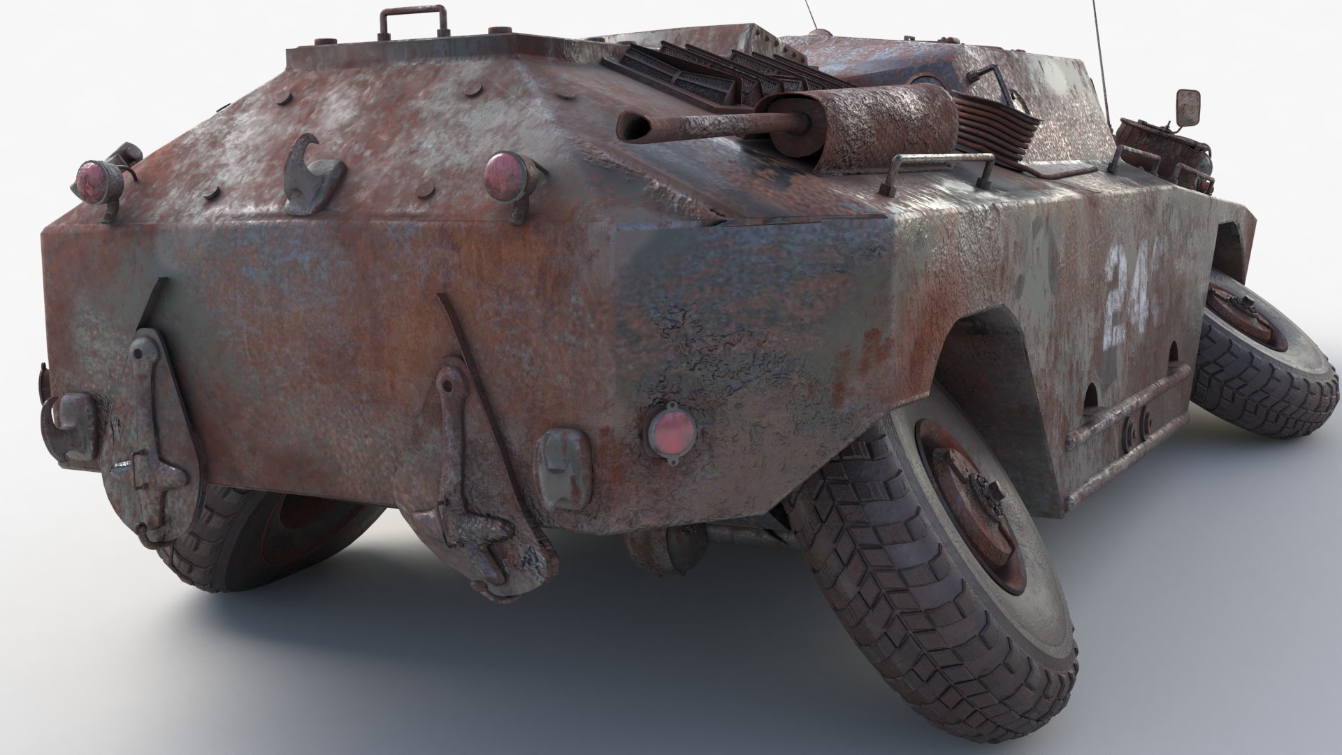 3D Model FUG OT 65 Destroyed - TurboSquid 1883477