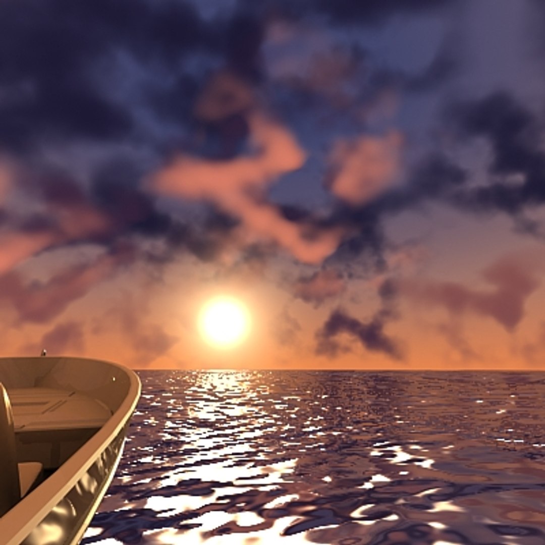 3d Model Ocean Scenes