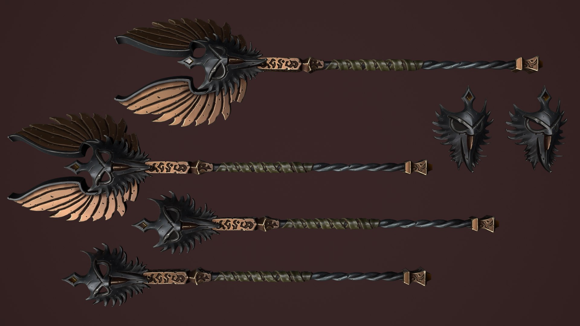 Dark Rune Weapon 3D - TurboSquid 1856977