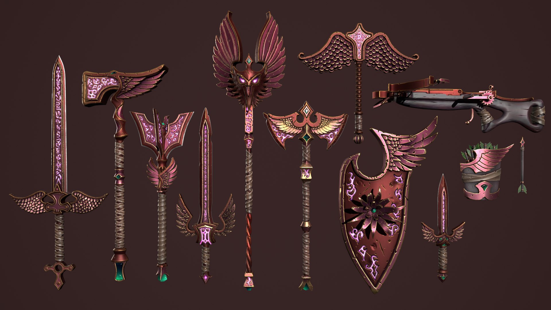 Dark Rune Weapon 3D - TurboSquid 1856977