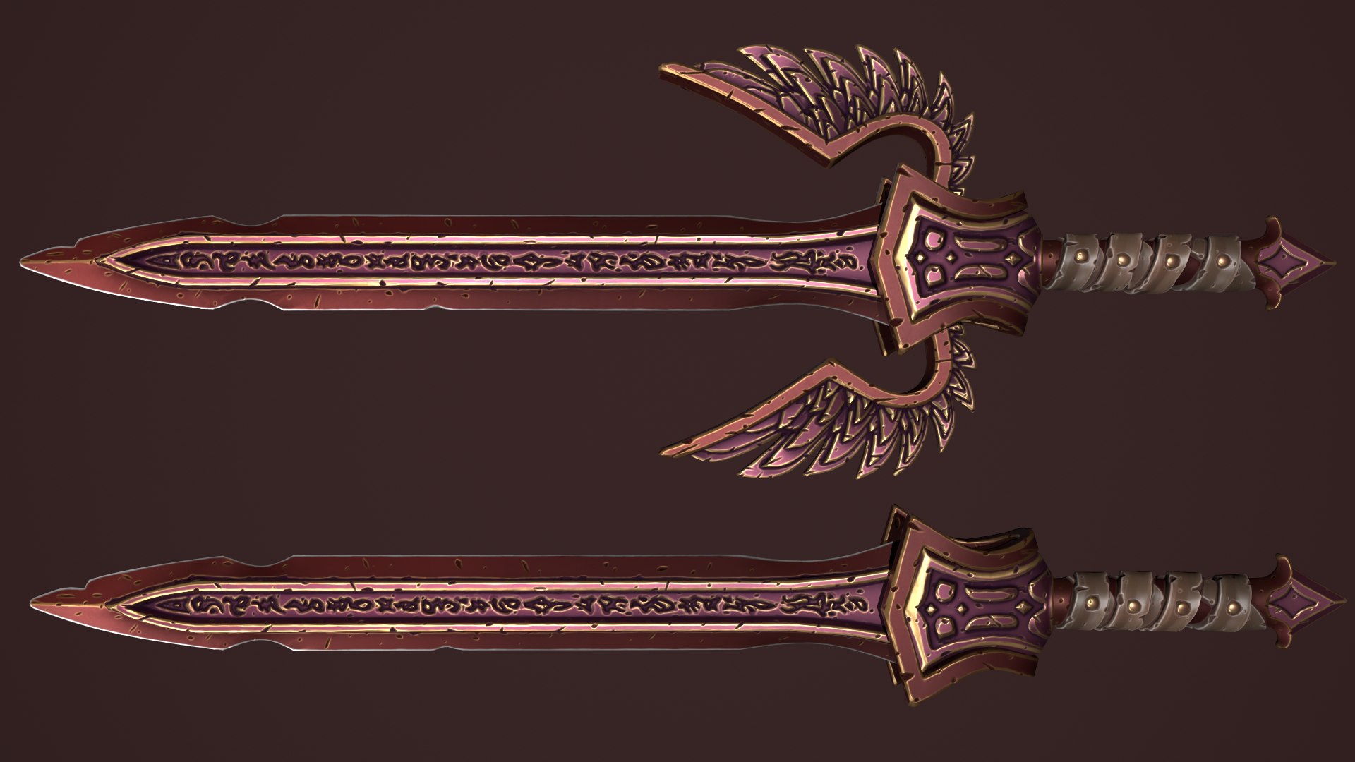 Dark Rune Weapon 3D - TurboSquid 1856977