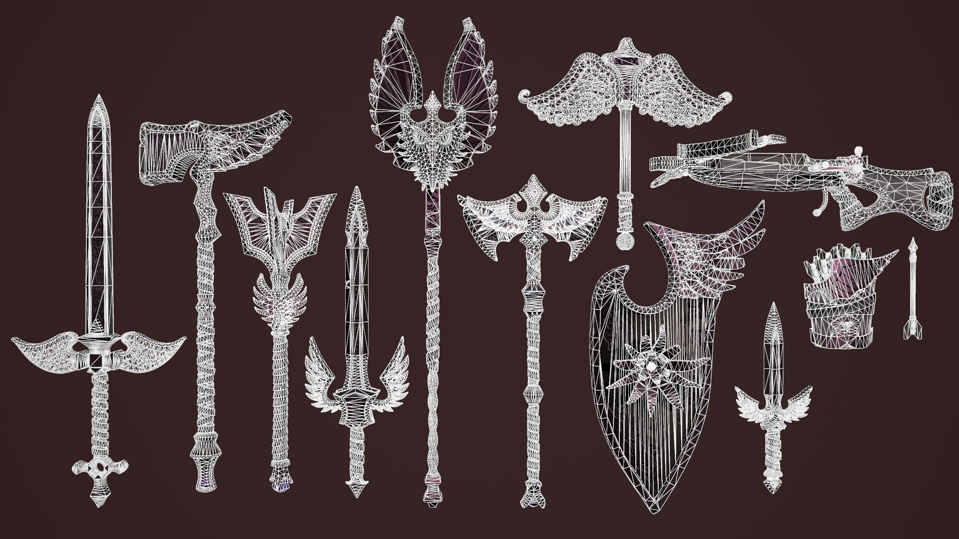 Dark Rune Weapon 3D - TurboSquid 1856977