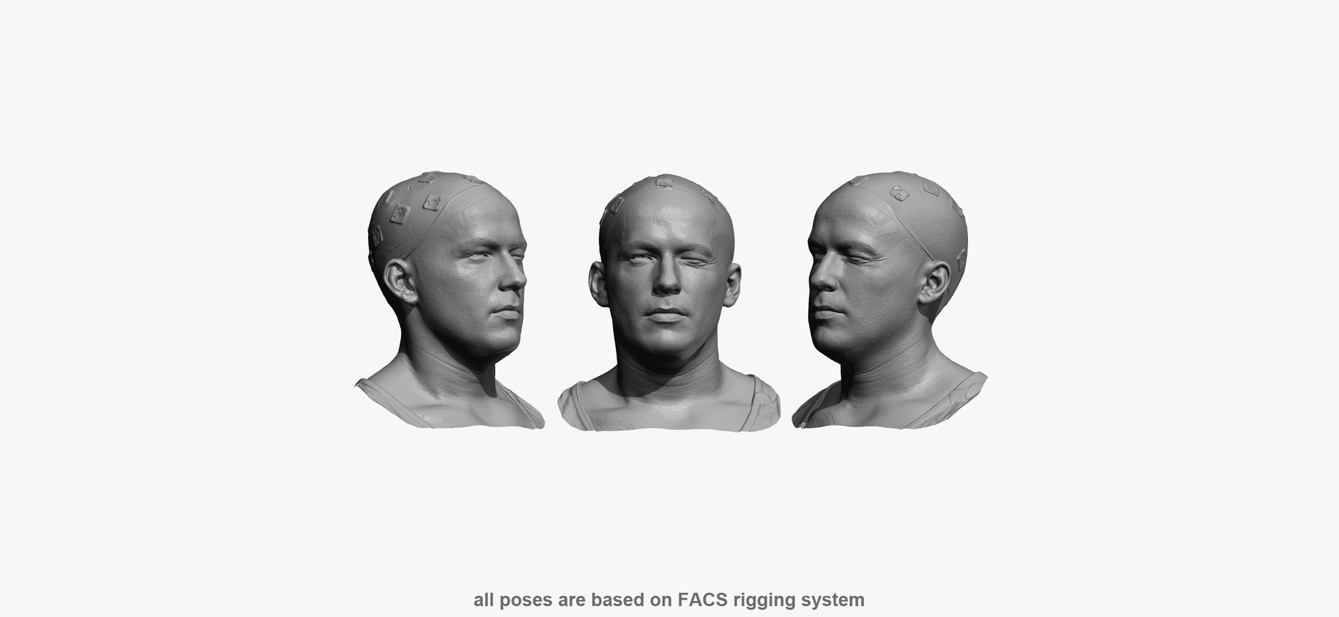 Real marcus raw scans 3D model - TurboSquid 1615297