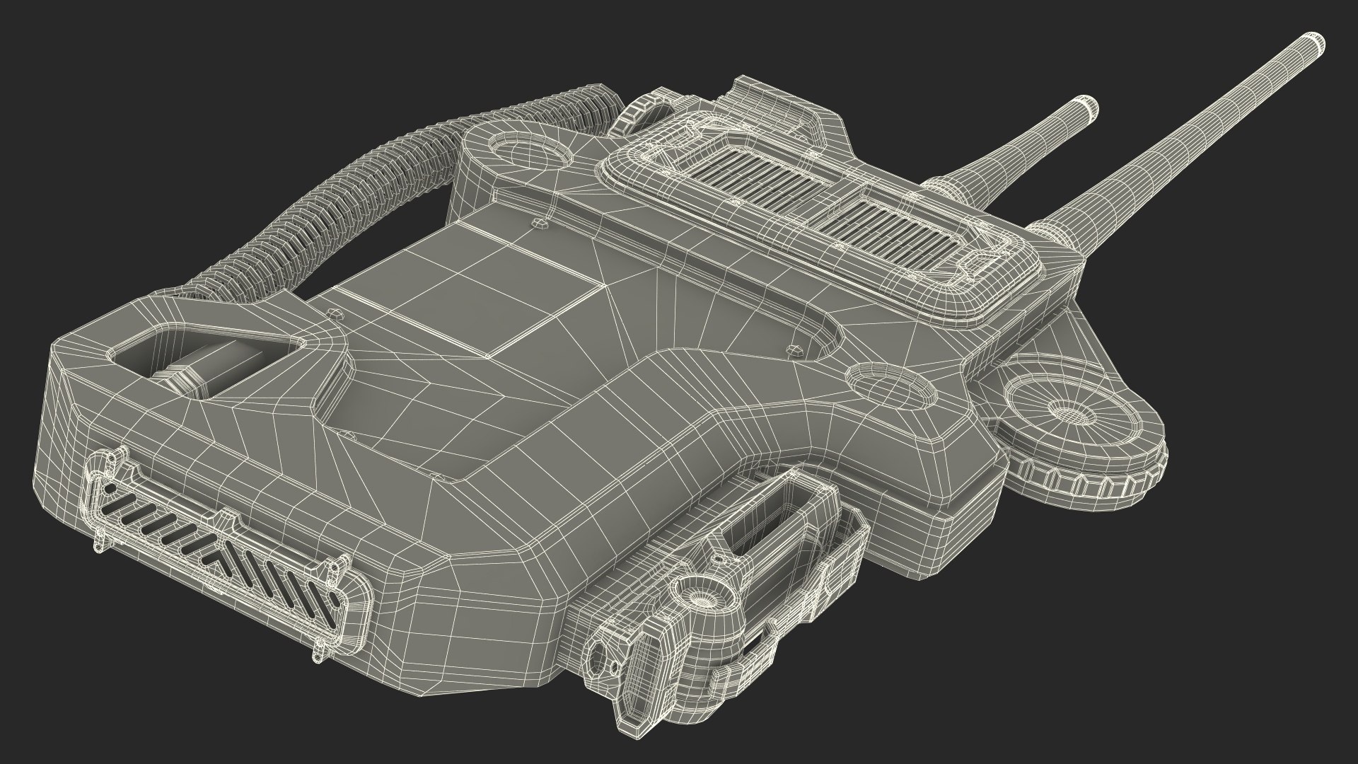 Sci-fi Radio Device New 3D model - TurboSquid 2100739