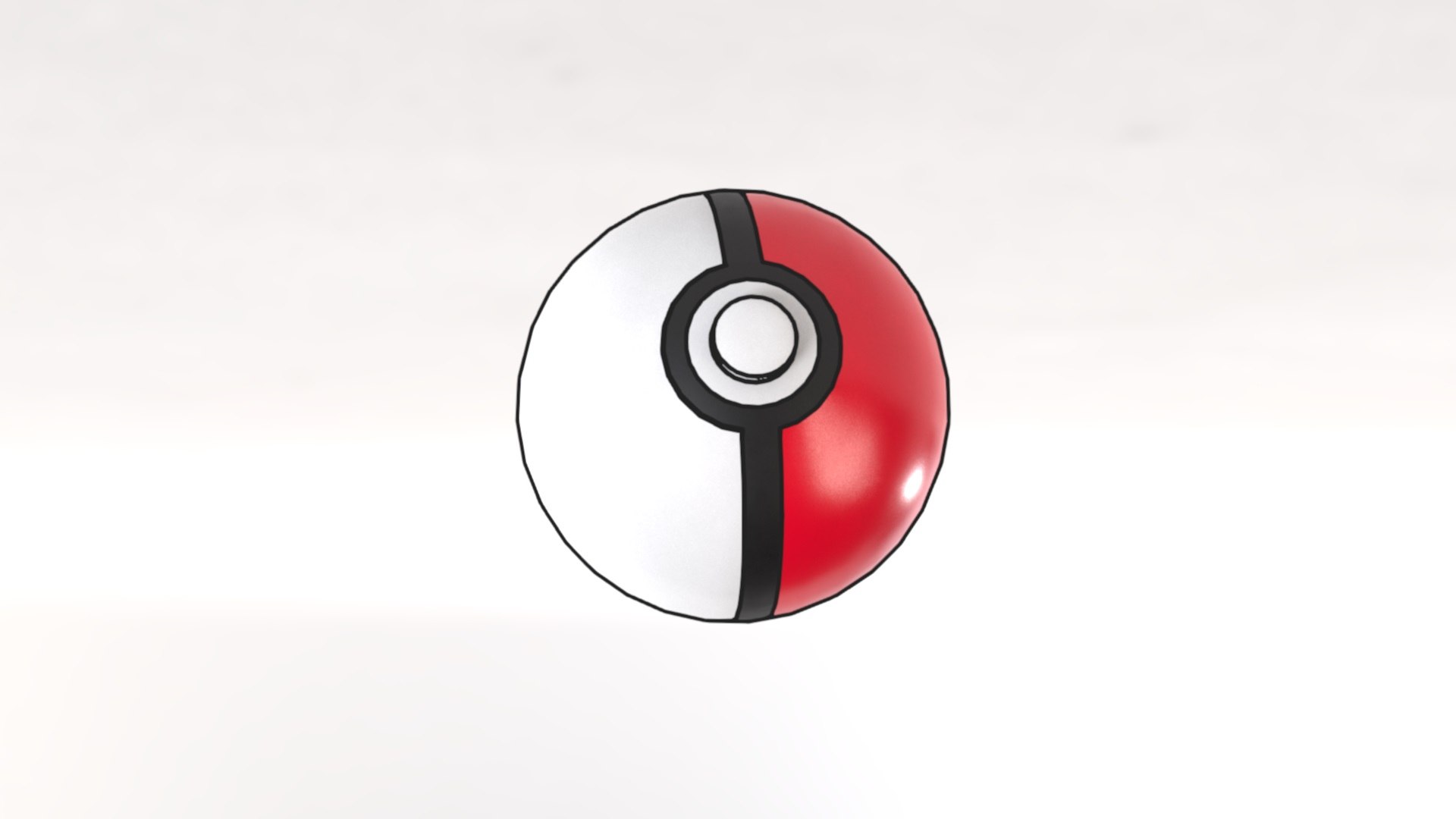 Pokeball PBR 3D - TurboSquid 2165283