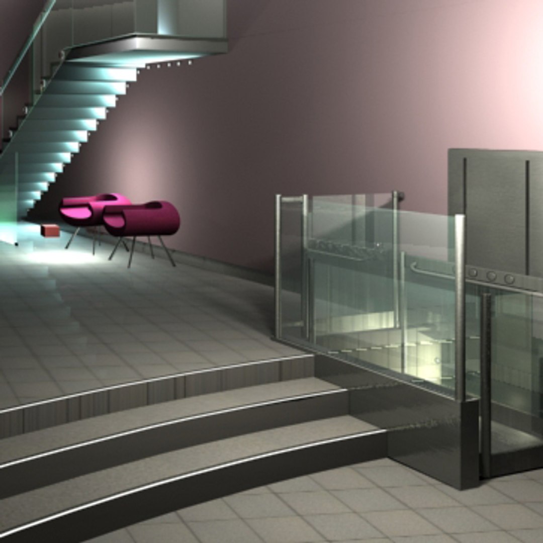 Dda Lift Platform 3d Model