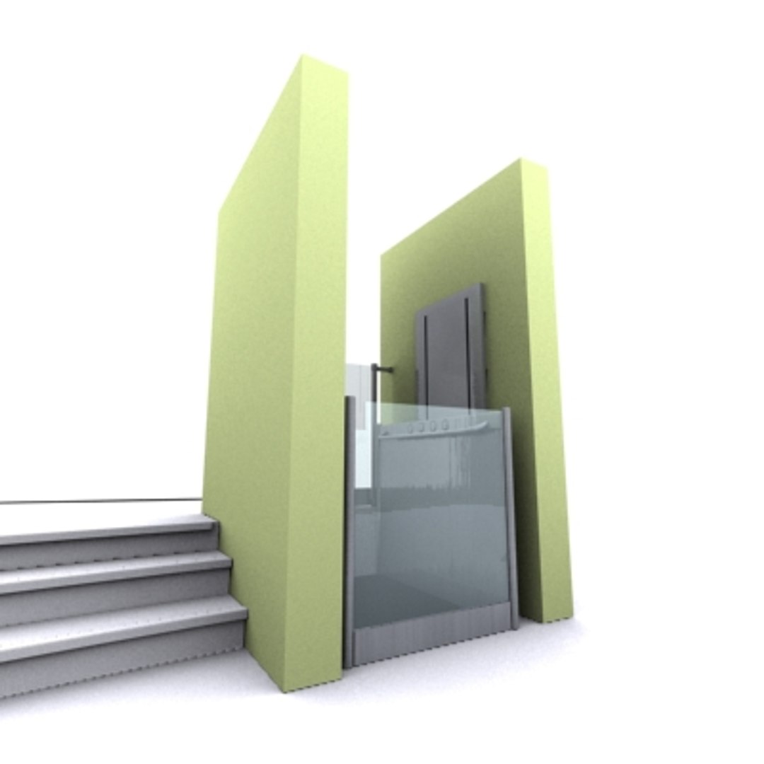 Dda Lift Platform 3d Model