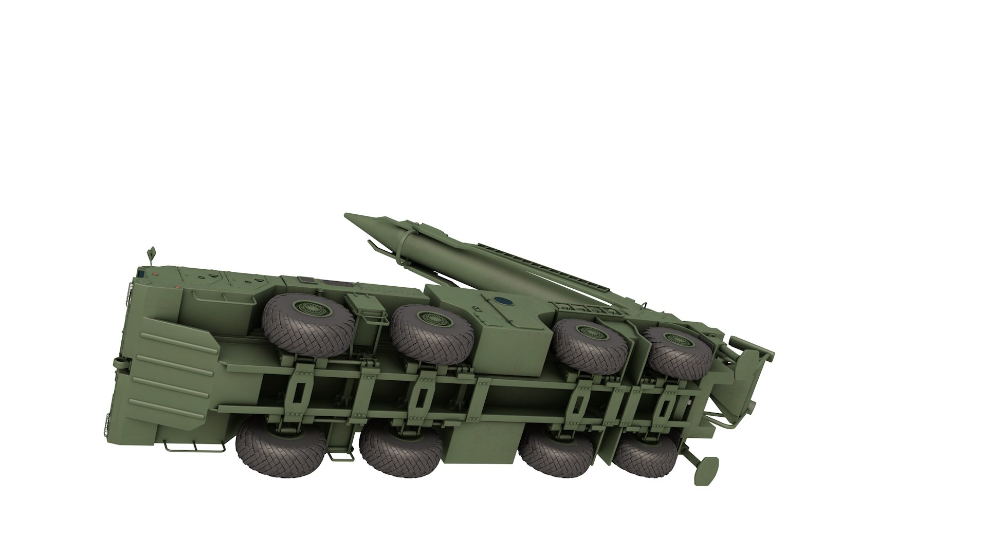 3D Scud Missile Launcher MAZ-543 Model - TurboSquid 2350227