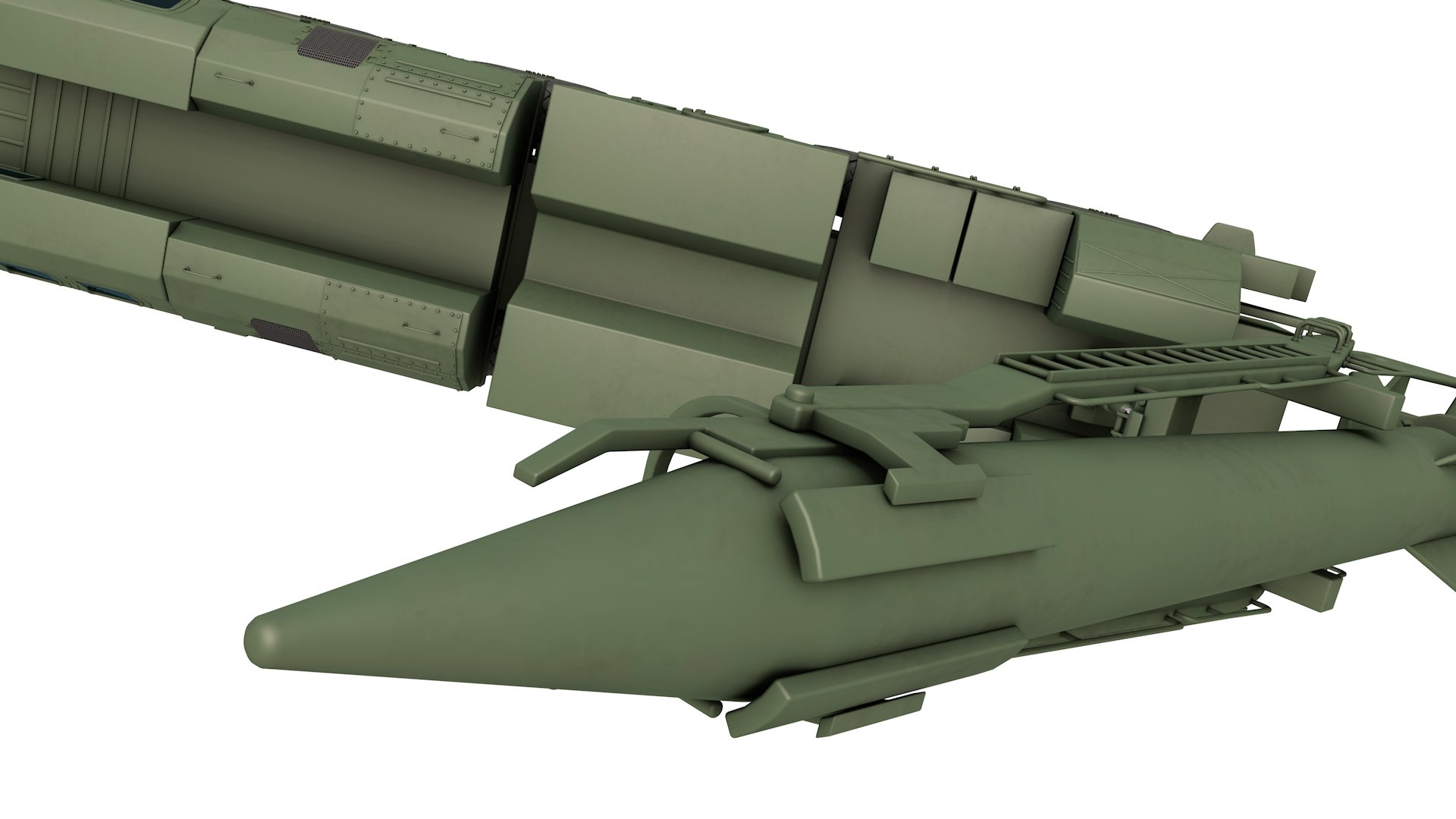 3D Scud Missile Launcher MAZ-543 Model - TurboSquid 2350227