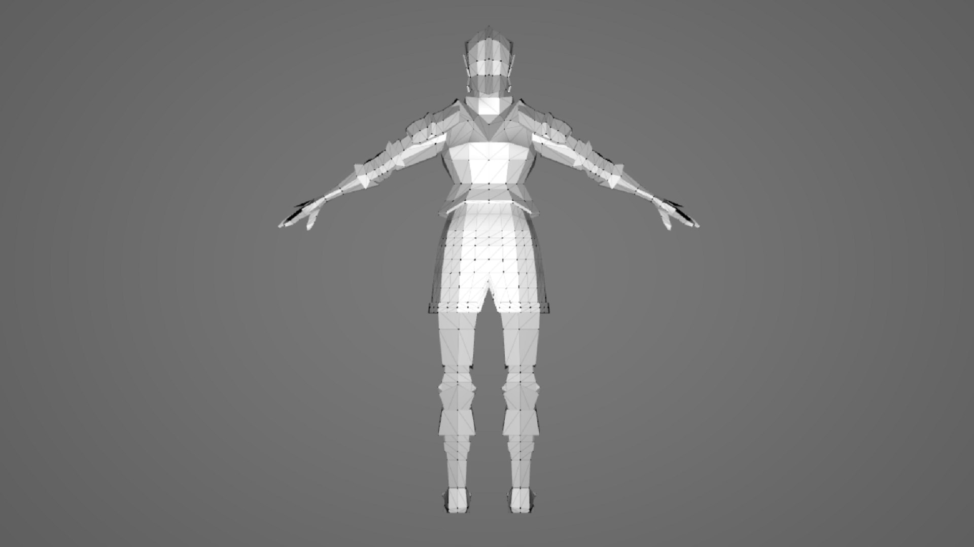 Longswordsman Knight Low-Poly Model 3D Model - TurboSquid 1724243