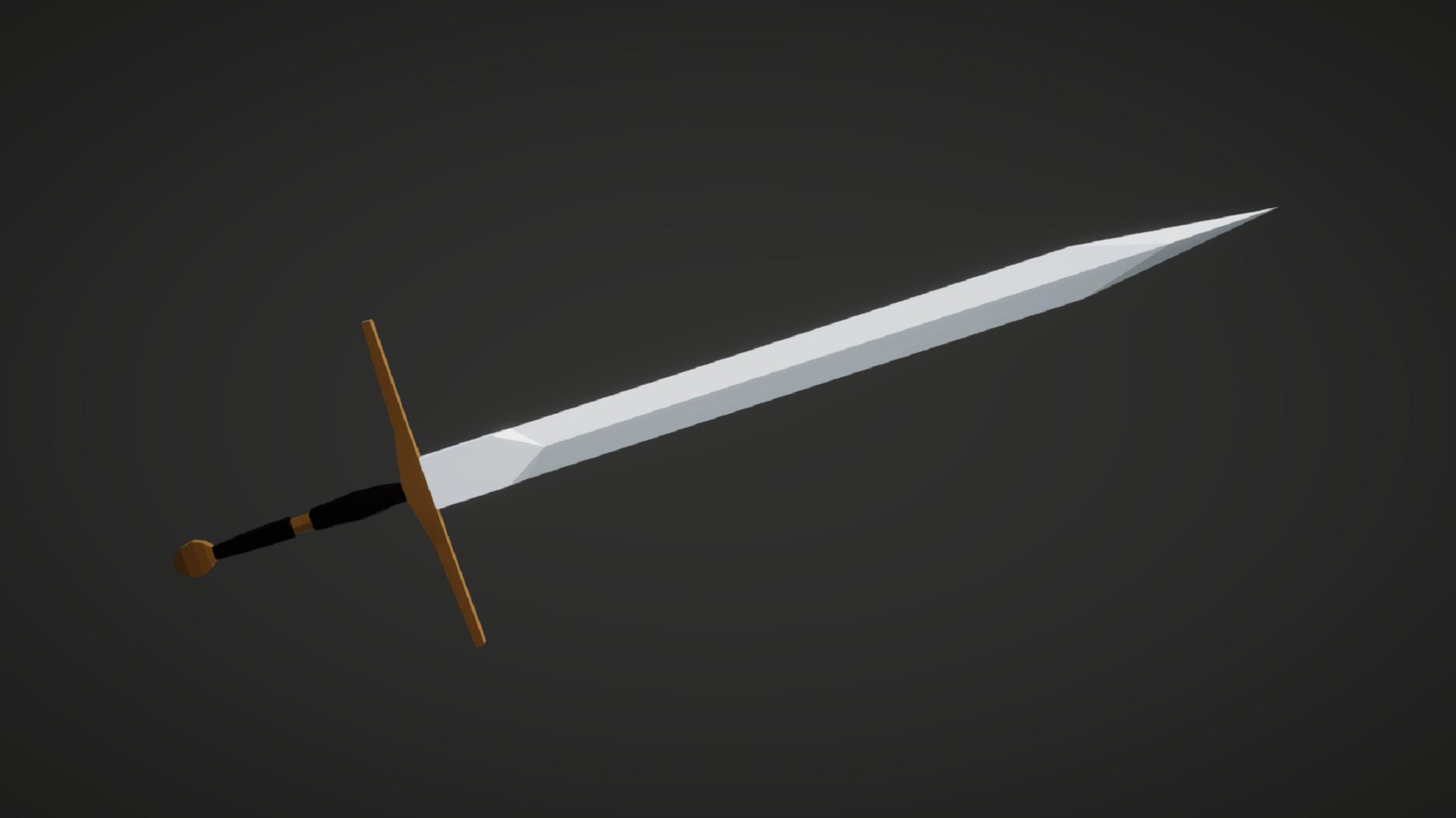 Longswordsman Knight Low-Poly Model 3D Model - TurboSquid 1724243