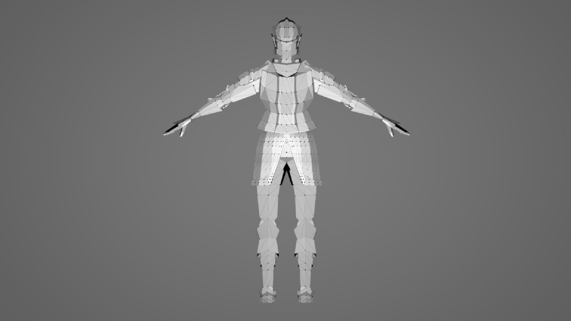 Longswordsman Knight Low-Poly Model 3D Model - TurboSquid 1724243
