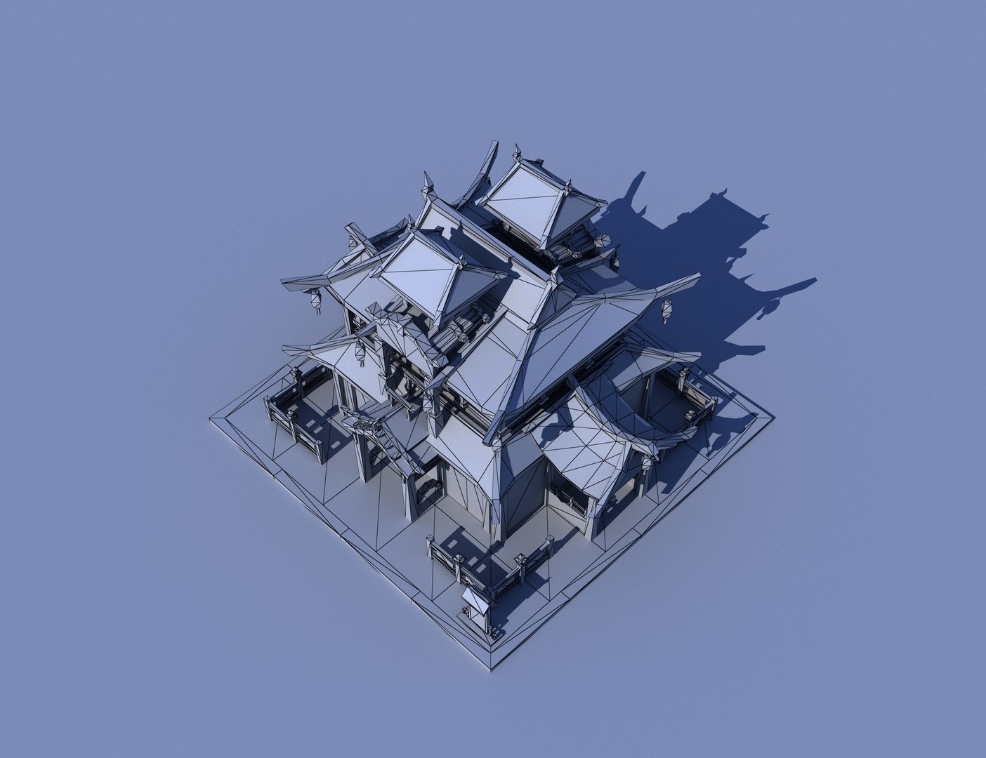 3D Model Chinese Architecture Texture - TurboSquid 2154253