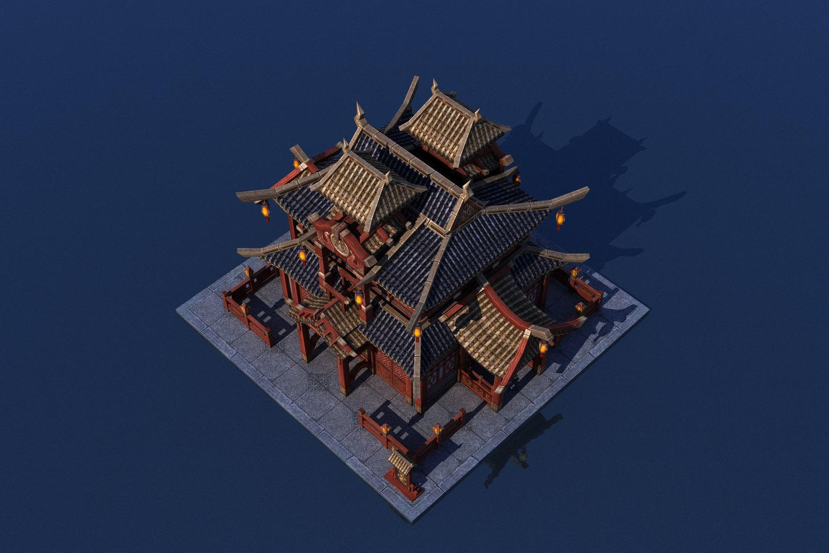 3D Model Chinese Architecture Texture - TurboSquid 2154253