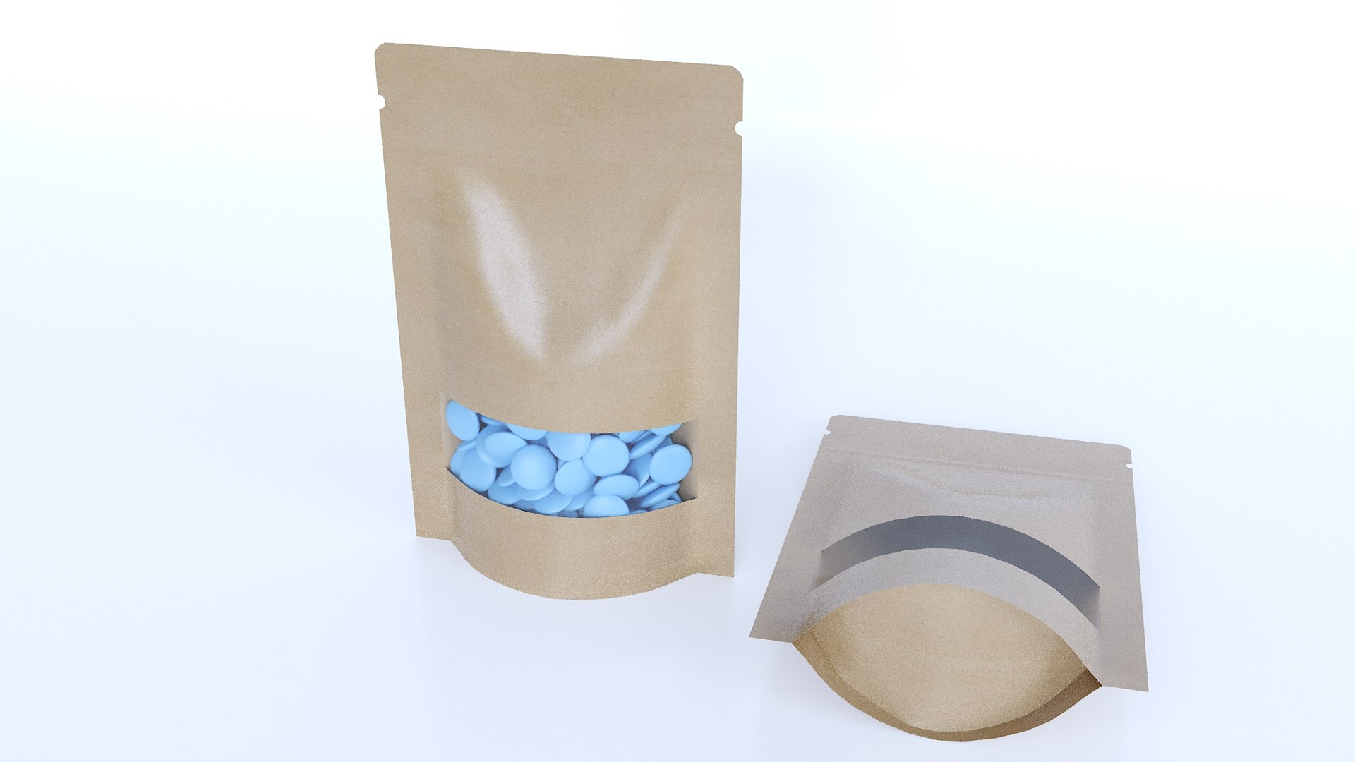 Paper Pouch Bag 3D - TurboSquid 1566800