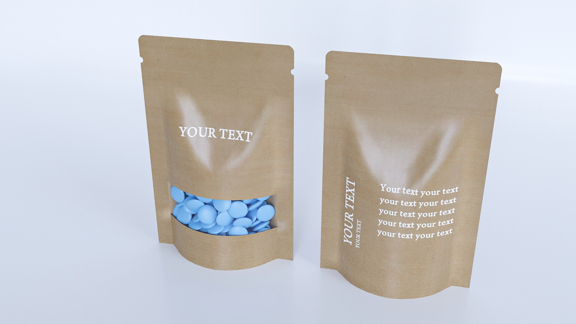 Paper Pouch Bag 3D - TurboSquid 1566800