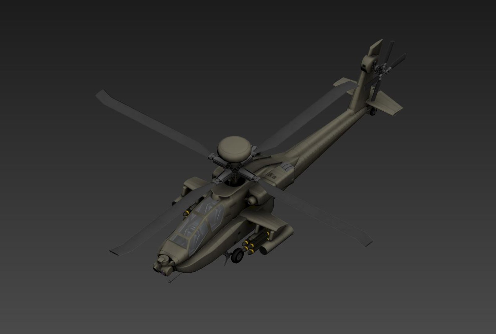 Ah-64d Apache 3D Model - TurboSquid 1323091