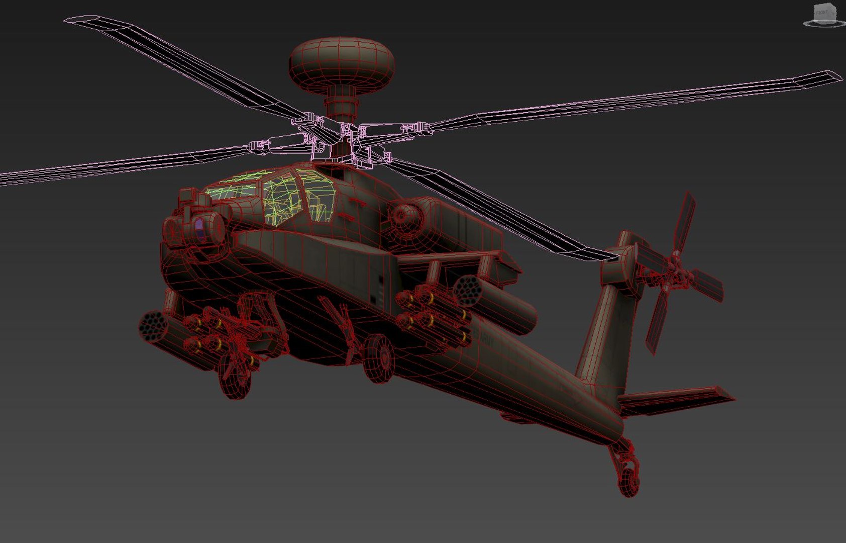 Ah-64d Apache 3D Model - TurboSquid 1323091