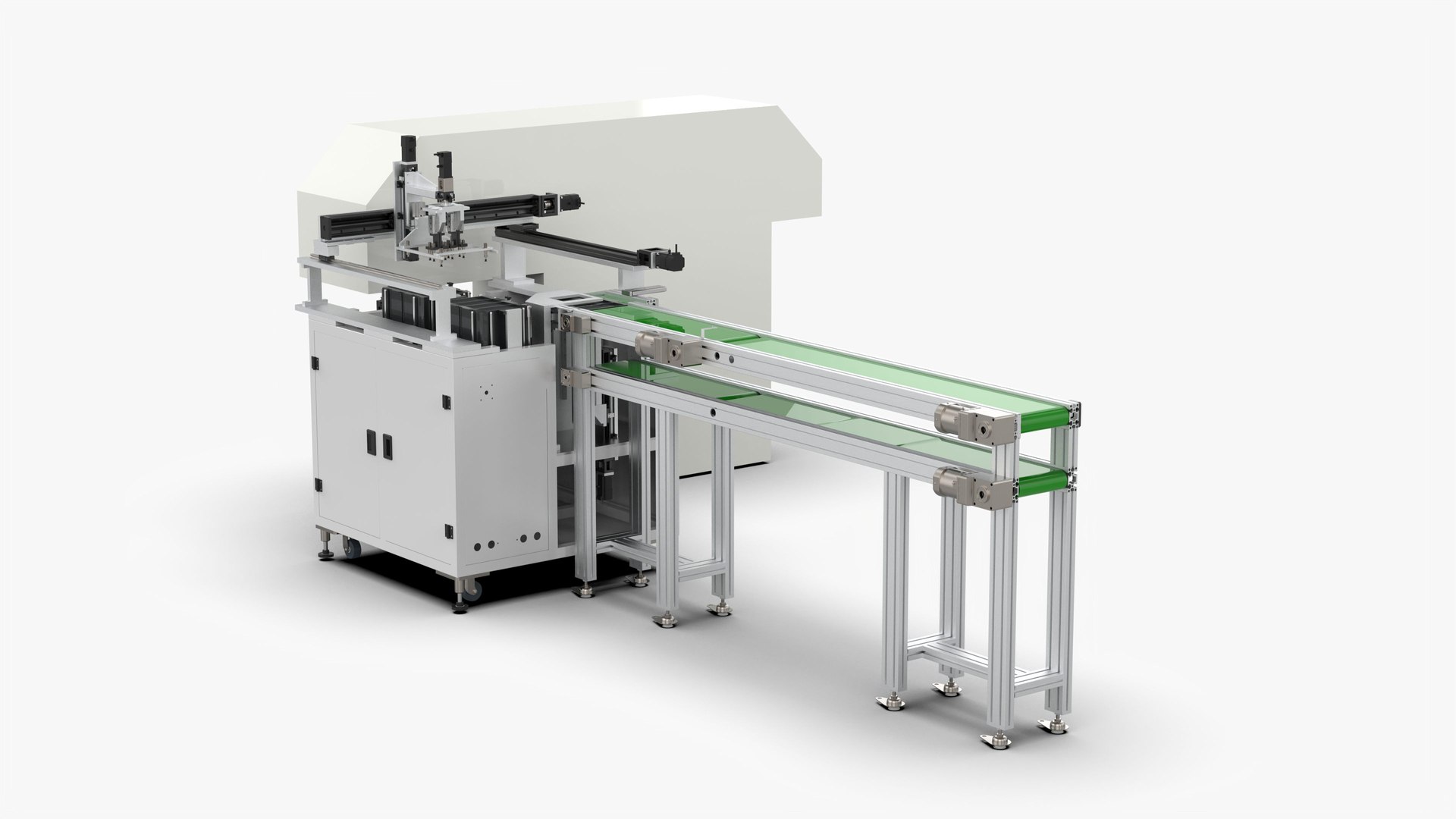 3D Model On Line Transfer Machine - TurboSquid 2015634