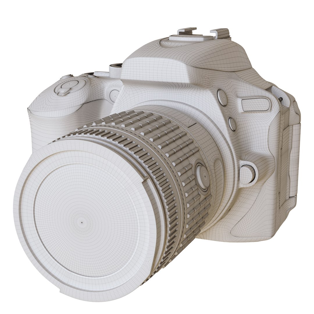 Camera Dslr 3D Model - TurboSquid 1690481