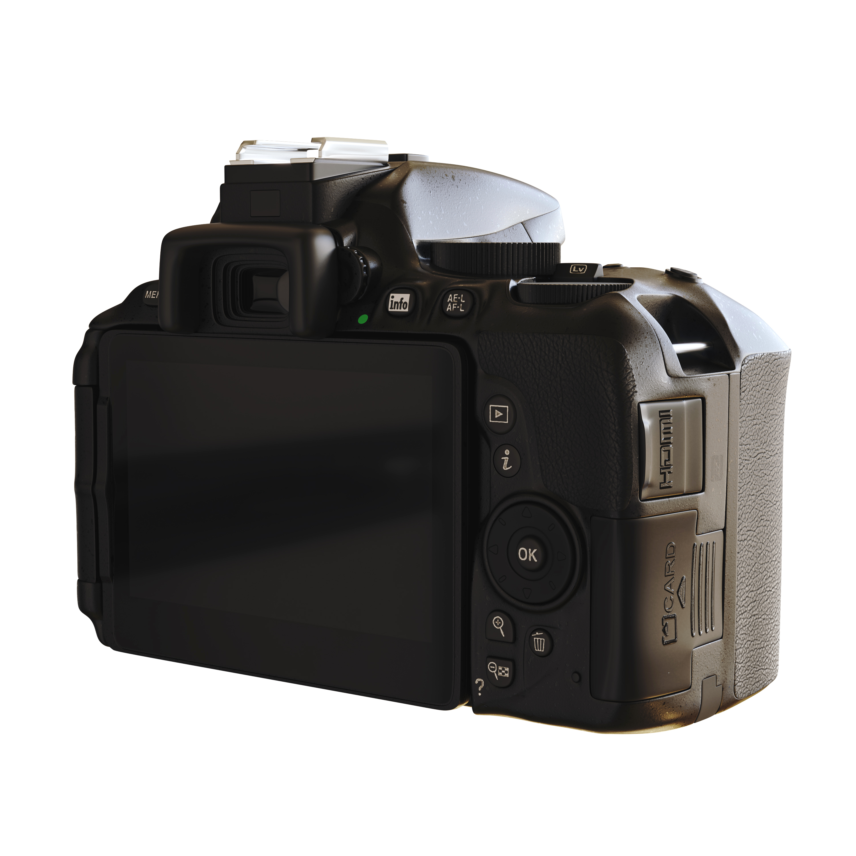 Camera dslr 3D model - TurboSquid 1690481