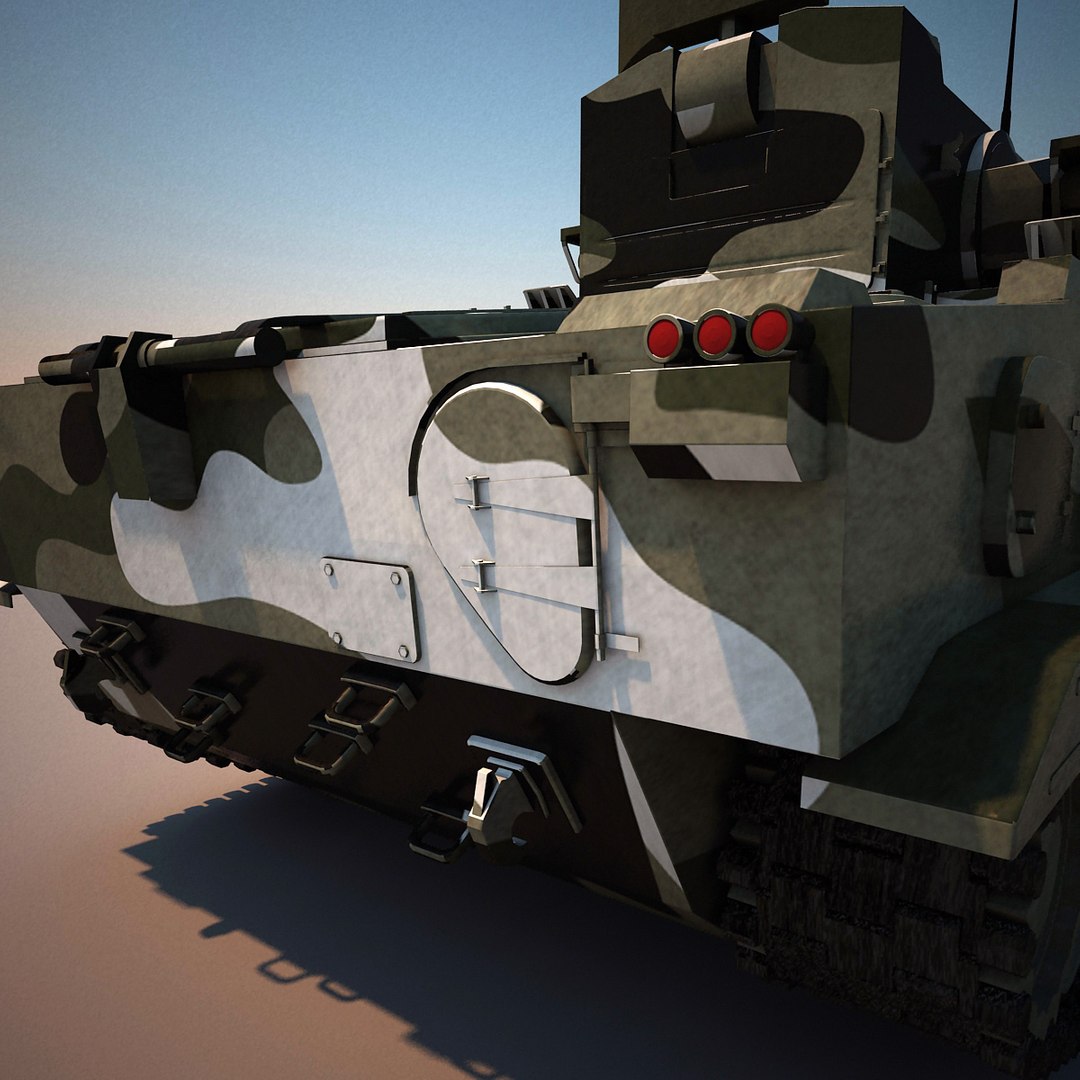 9k22 tunguska sa-19 grison 3d model