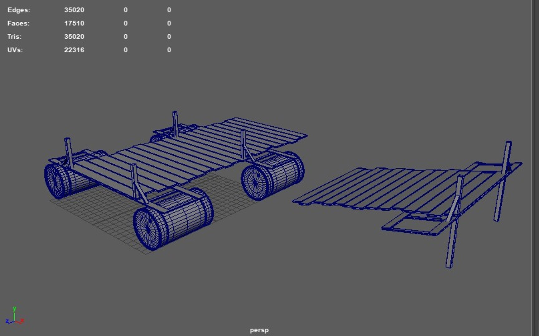 Old Raft 3D Model Model - TurboSquid 2360479