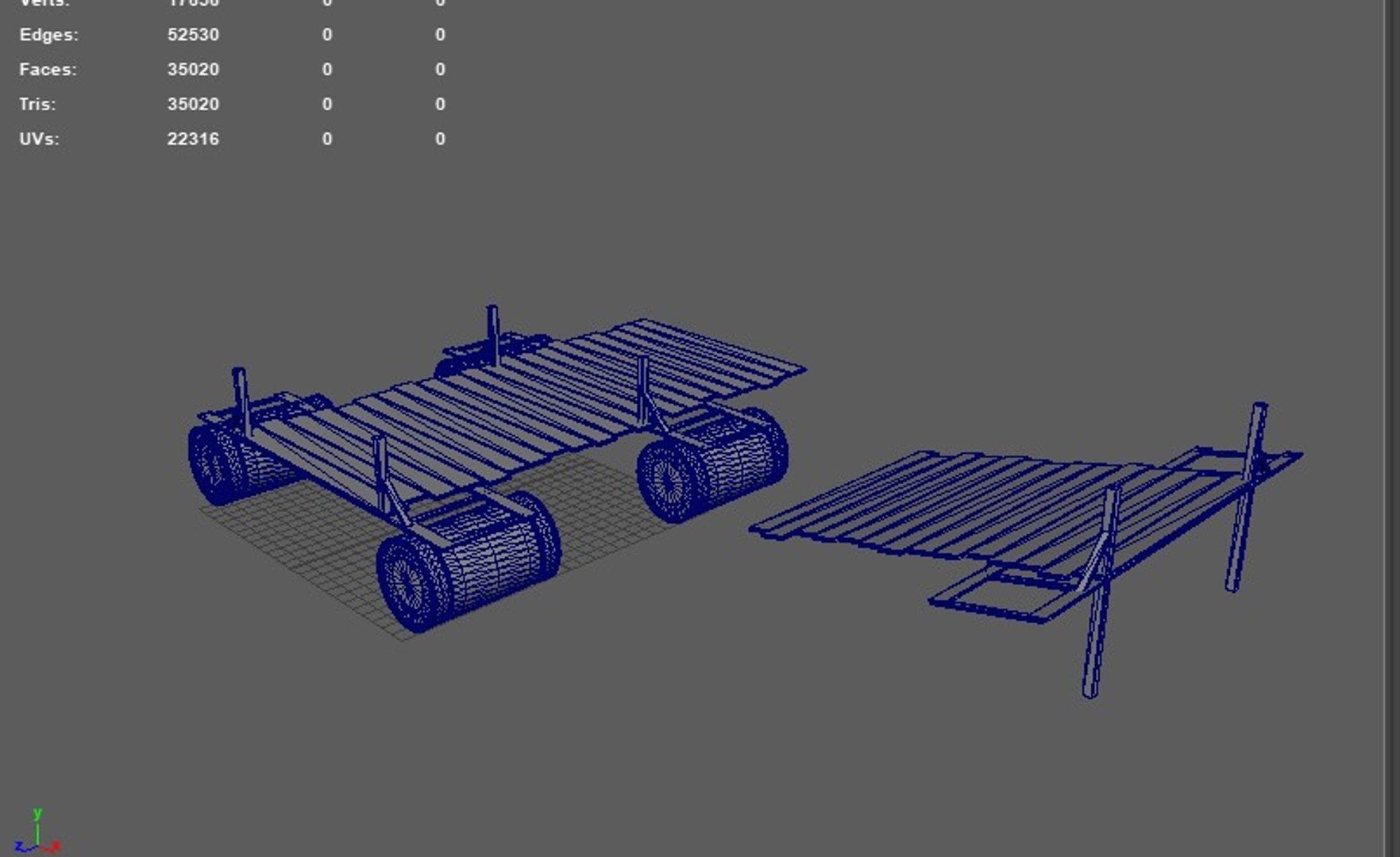 Old Raft 3D Model Model - TurboSquid 2360479