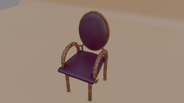 Wild goat chair4 3D model - TurboSquid 2033779