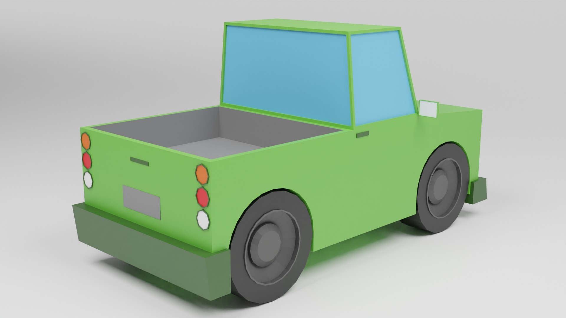 3D LOW-POLY PICK UP CARSNINETEEN Model - TurboSquid 2368649