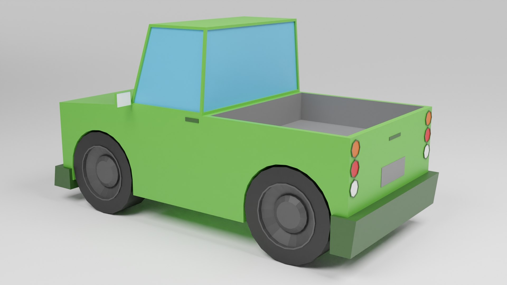 3D LOW-POLY PICK UP CARSNINETEEN Model - TurboSquid 2368649