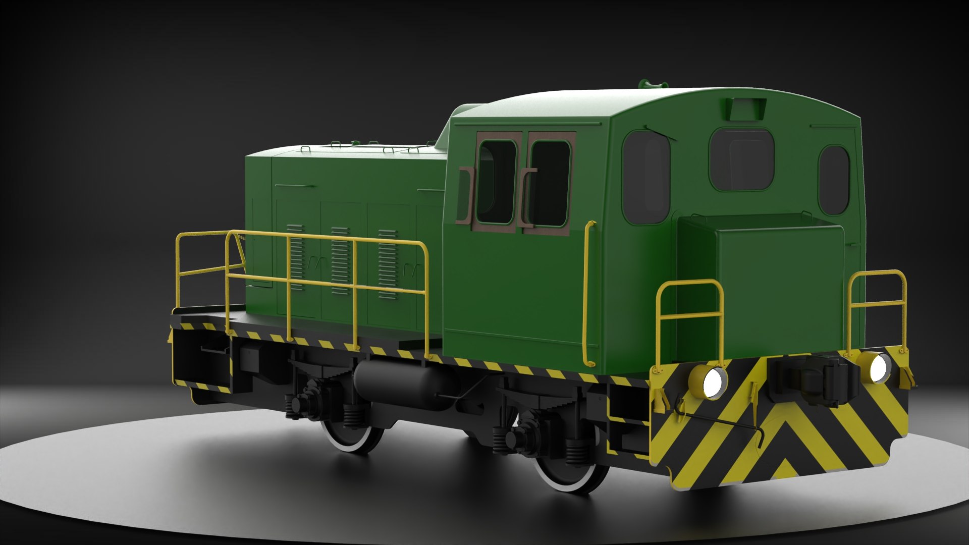 3D Soviet Locomotive TGK3 - TurboSquid 2333389