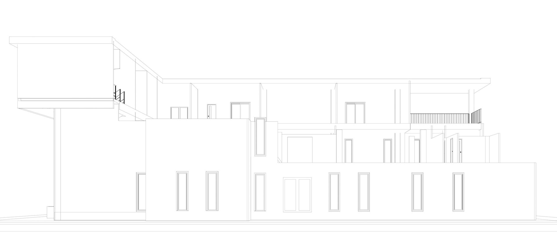 Home Office In Cutaway Section 25-09 3D Model - TurboSquid 2345475
