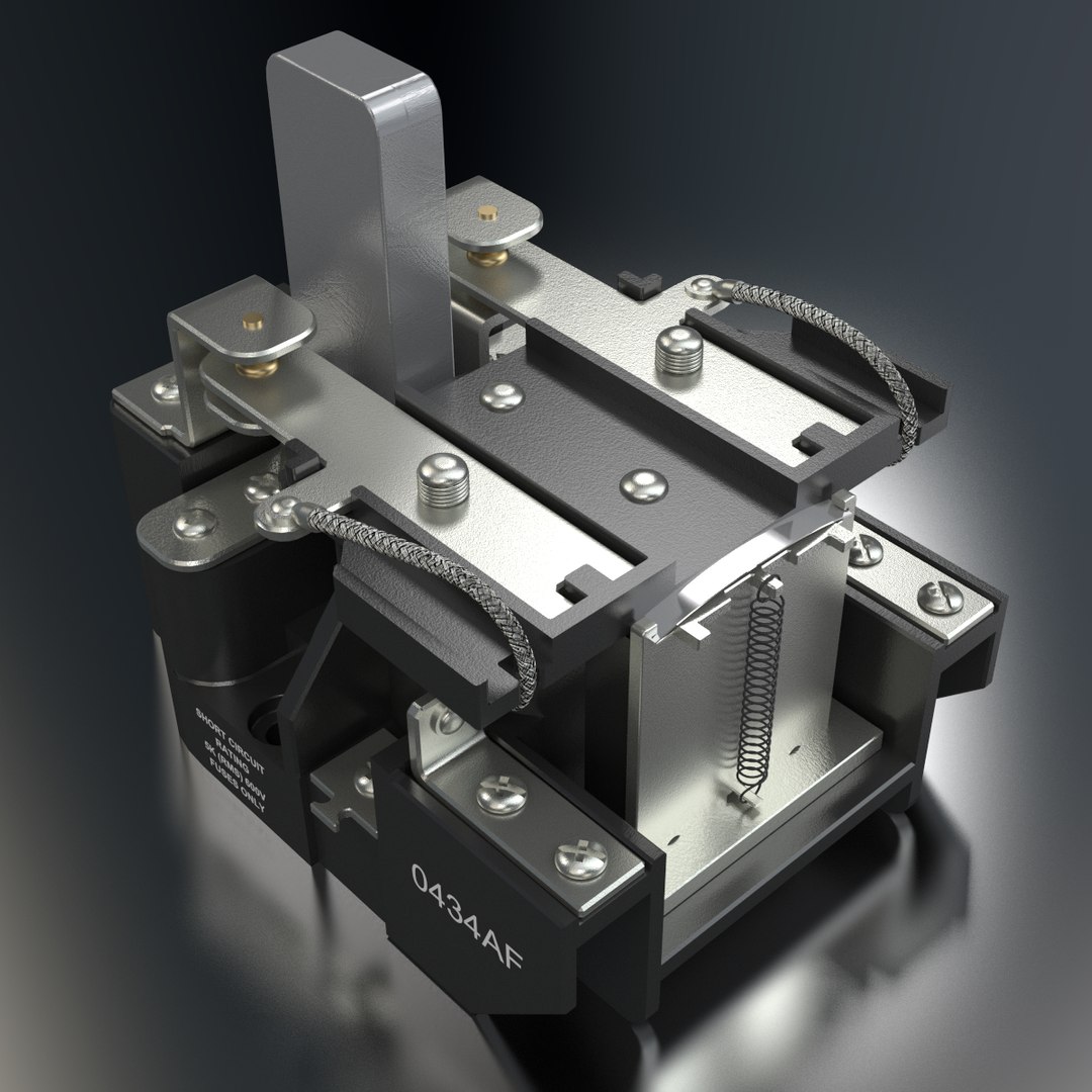 3d Model Electrical Relay