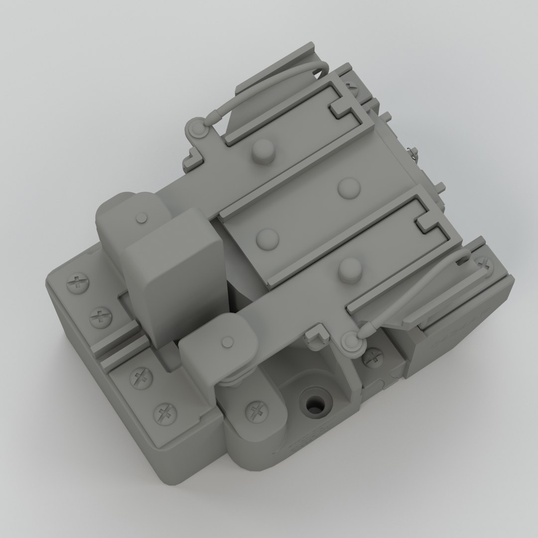 3d Model Electrical Relay