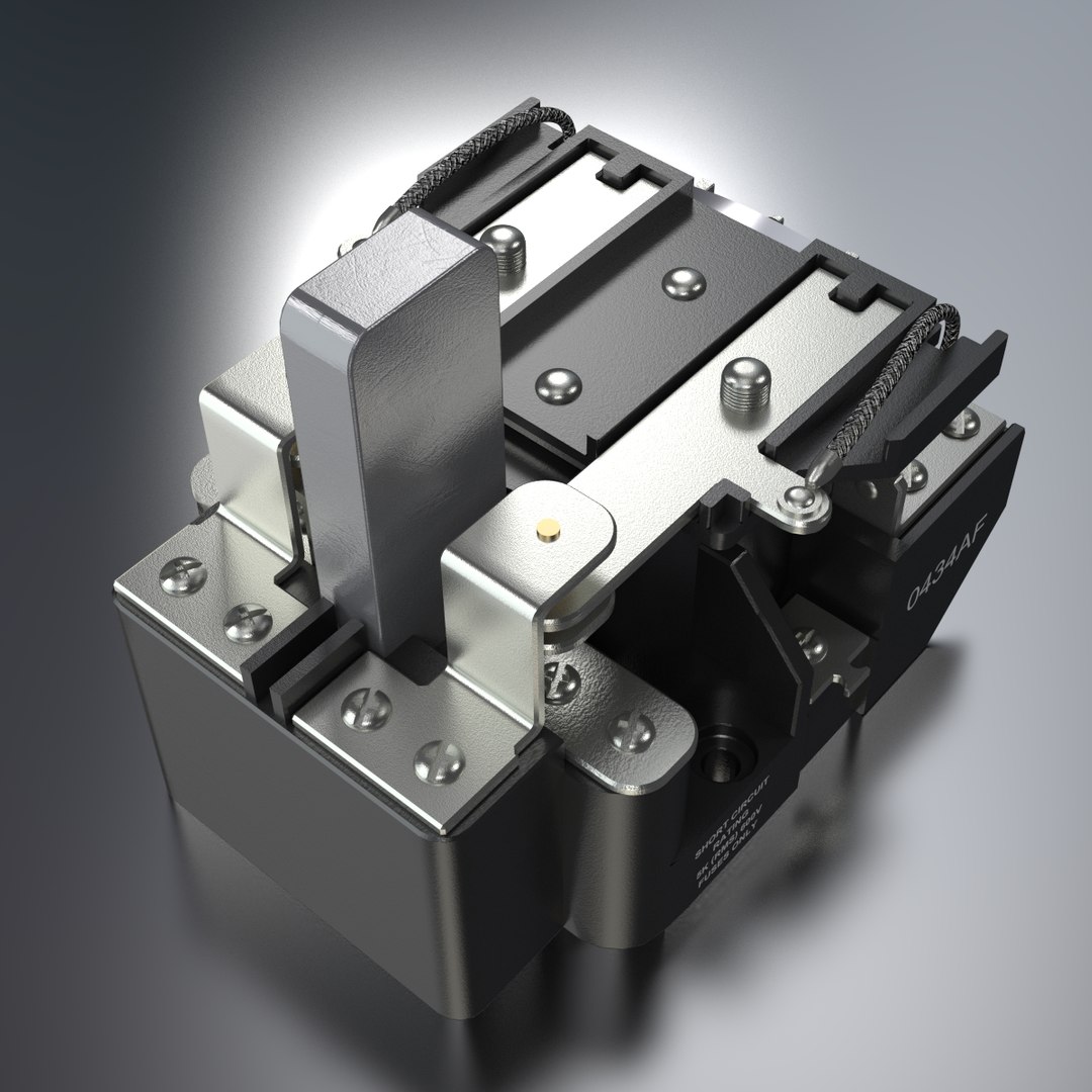 3d Model Electrical Relay