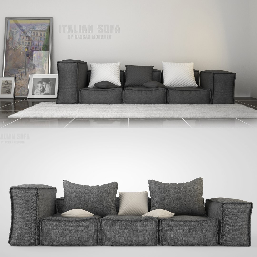 Modern Sofa 3d Max